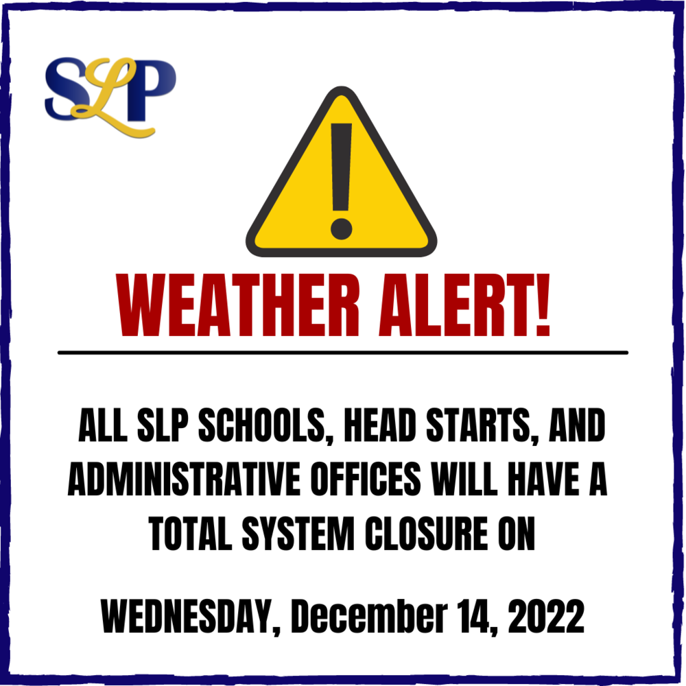 Weather Advisory Prompts SLP School Closures Wednesday, December 14th ...