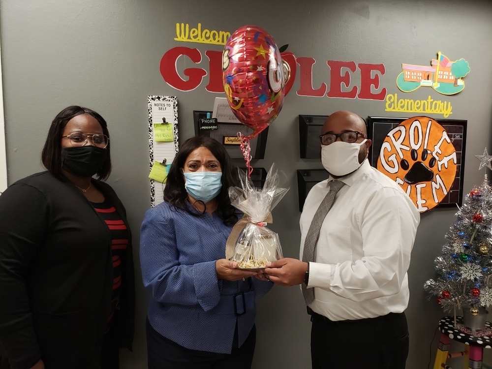 Congratulations Mrs. Marie Moore!!! | Grolee Elementary School